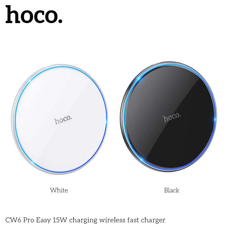 HOCO Easy Pro 15W Wireless Fast Charger | CW6 — UCON Innovation